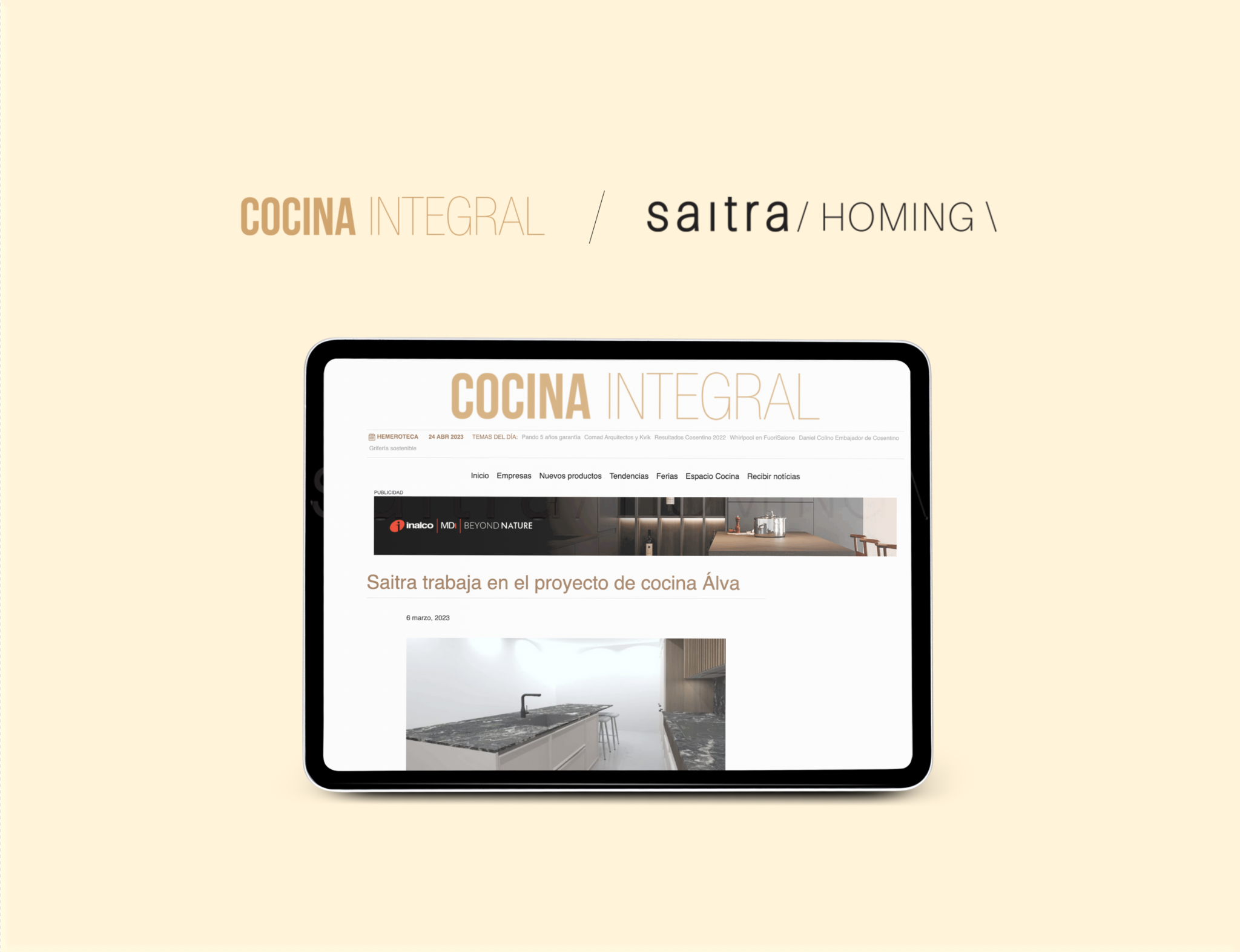 Proyecto /ÁLVA\ en Cocina Integral - saitra
